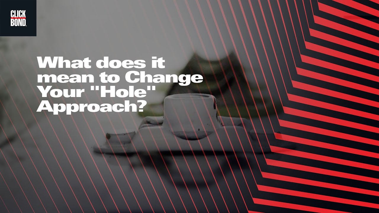What does it mean to Change Your "Hole" Approach? - YouTube