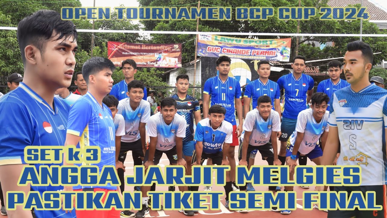 SET K 3 ANGGA MELGIES JARJIT PASTIKAN TIKET SEMIFINAL ‼️ RM. BU ENTIN VS BASUKI BCP CUP 2024 ...