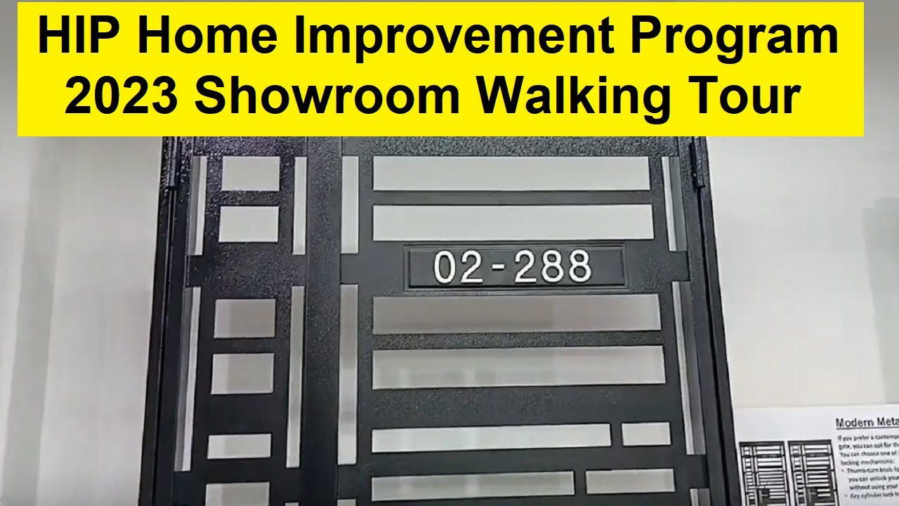 HDB HIP 2023 Showroom Tour: A Look at Home Improvement Program Upgrades ...