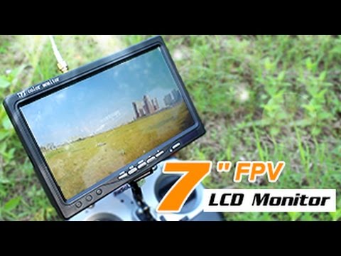 SunFounder Mini Color 7-inch 800*480 FPV TFT LCD Monitor for Racing ...