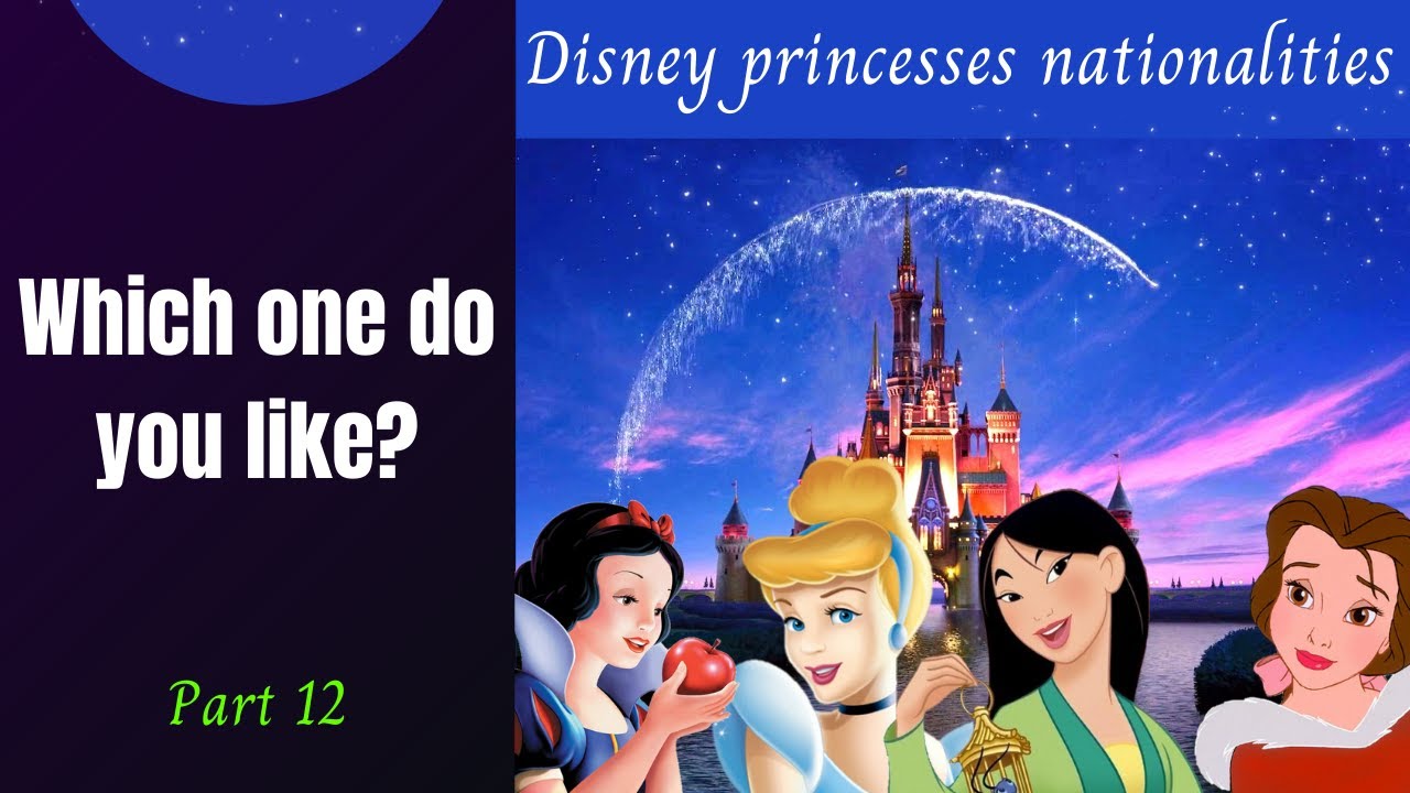Disney Princesses and Their Countries - YouTube
