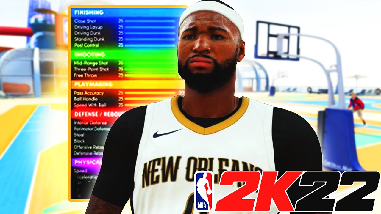 NBA 2K22 *RARE* PRIME JIDION BUILD | OP POST-SCORING DEMARCUS COUSINS ...