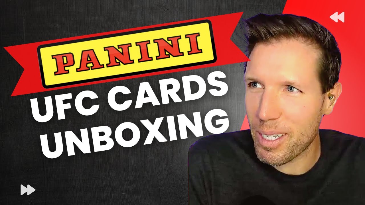 UFC Panini Chronicles card UNBOXING! | Fitz Nation with Brendan ...