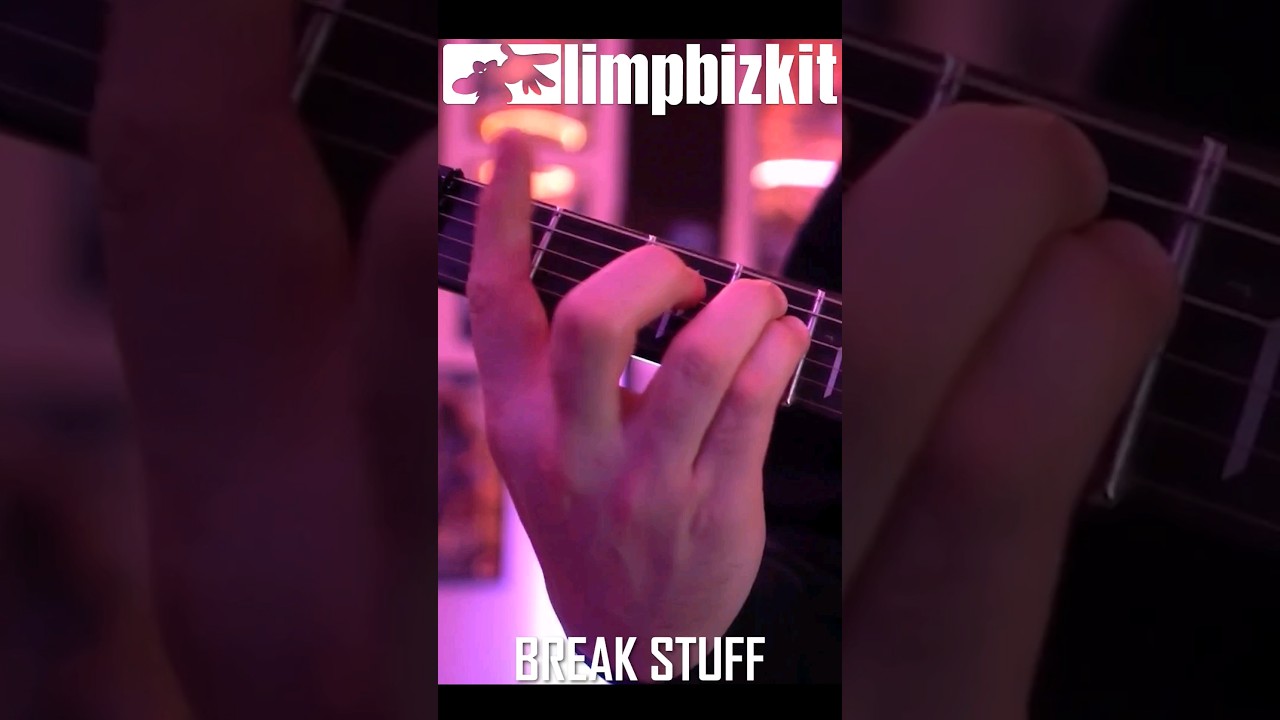 LIMP BIZKIT - Break Stuff - Guitar Cover #shorts #music #guitar - YouTube