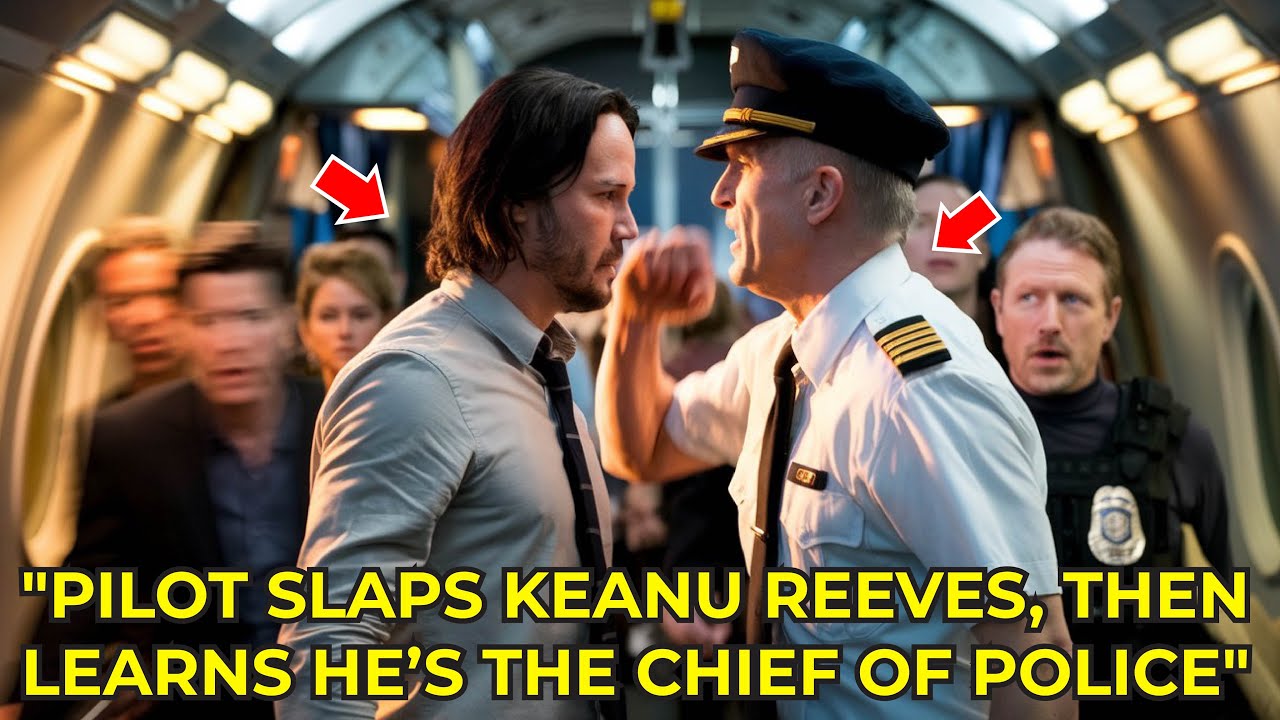 Pilot Slaps Keanu Reeves, Then Learns He’s the Chief of Police ...