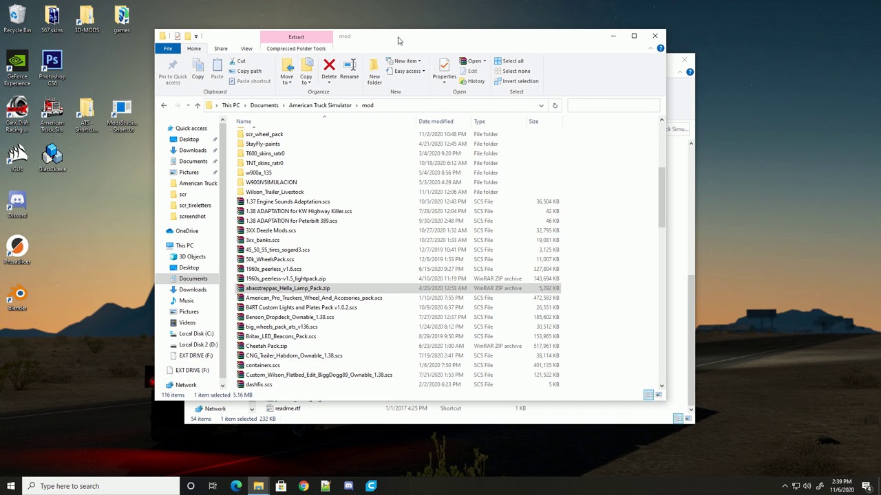 Adding Light Pack Compatibility to American Truck Simulator - YouTube