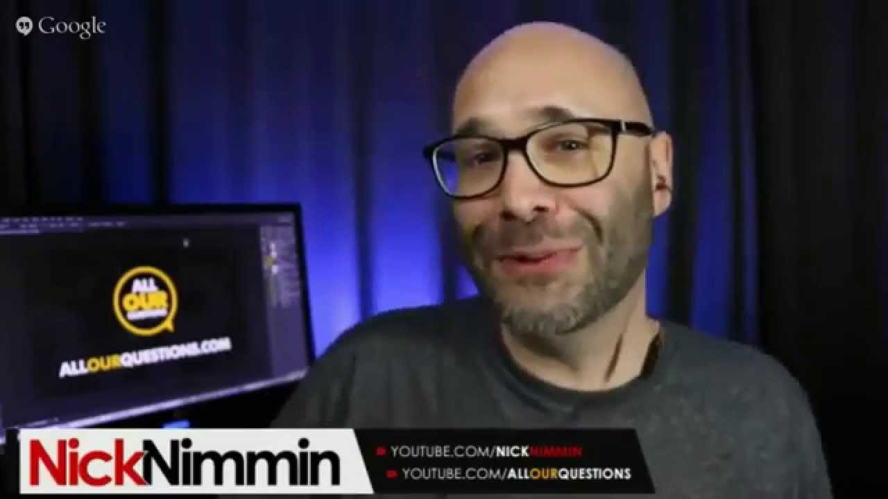 Nick Nimmin talks about his new YouTube channel - YouTube
