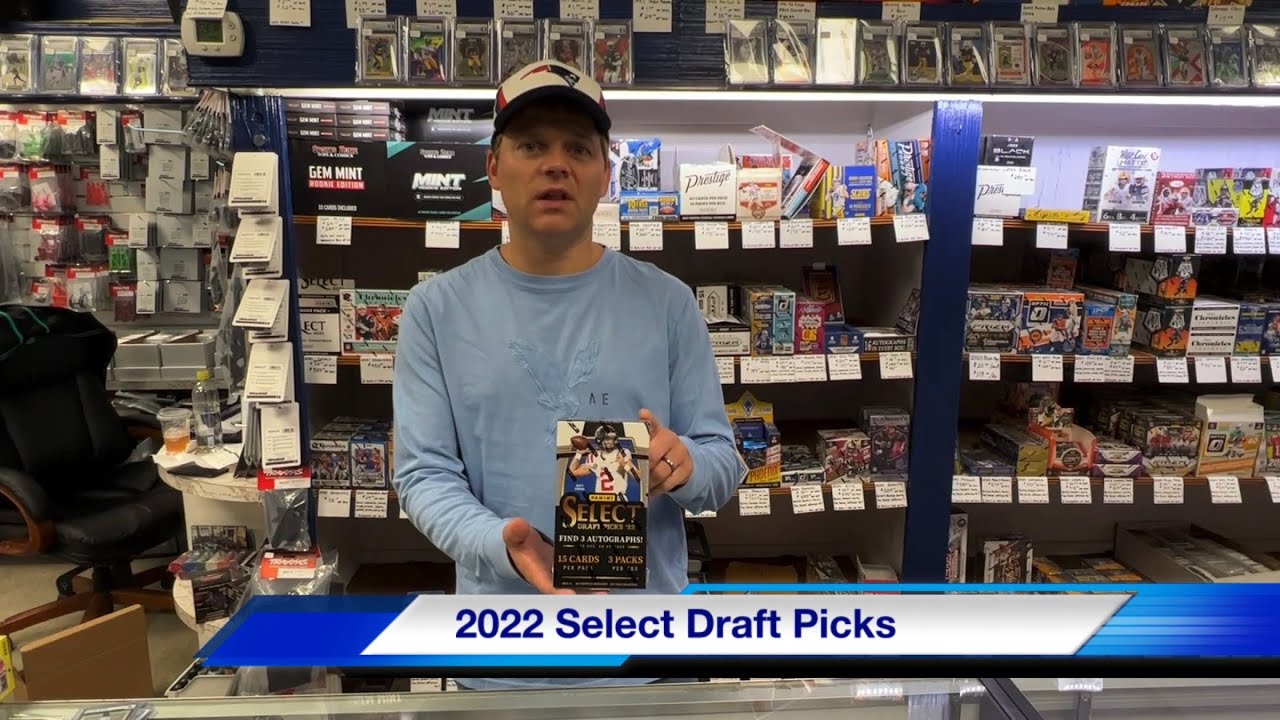 2022 Panini Select Draft Picks Football Box Break - YouTube