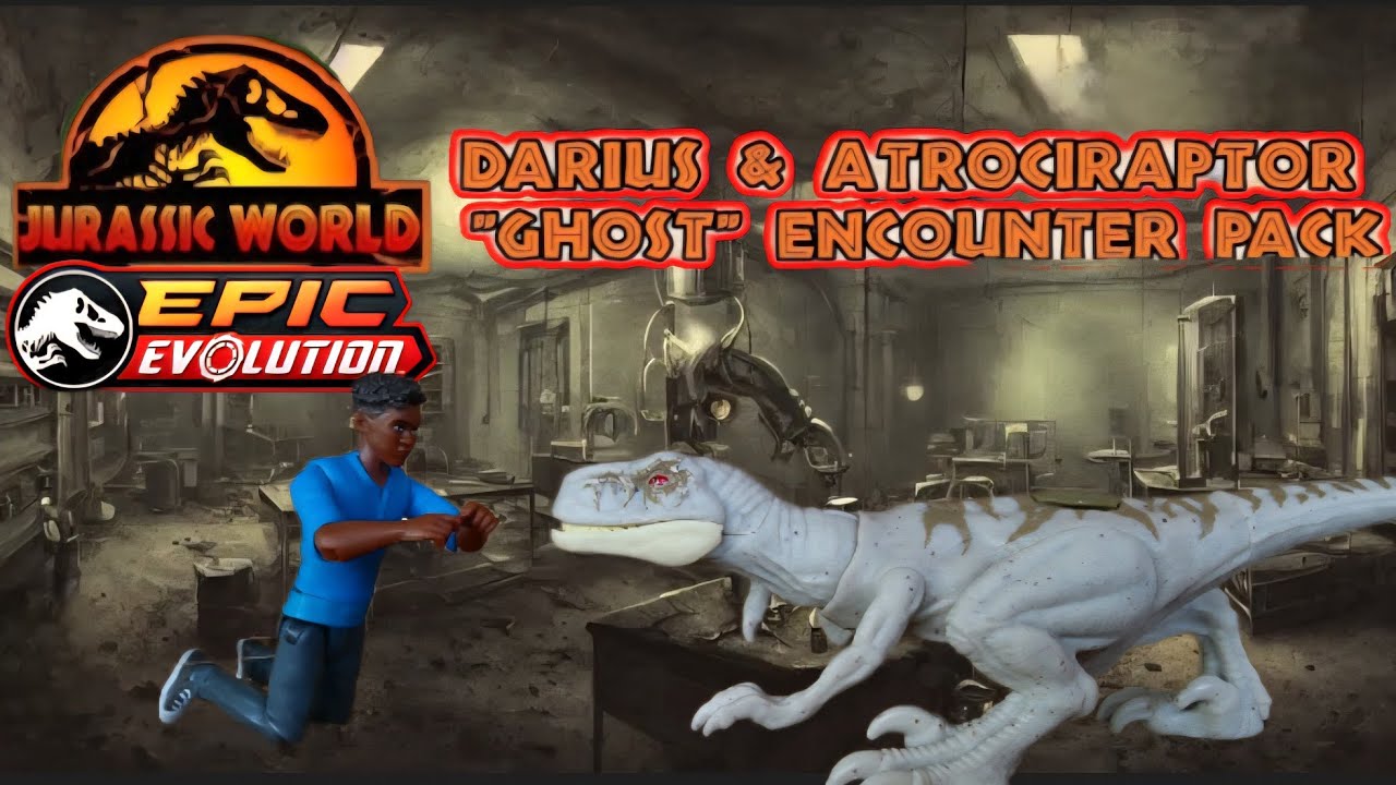 JW Epic Evolution: DARIUS & ATROCIRAPTOR 'Ghost' Encounter Pack ⚪ ...