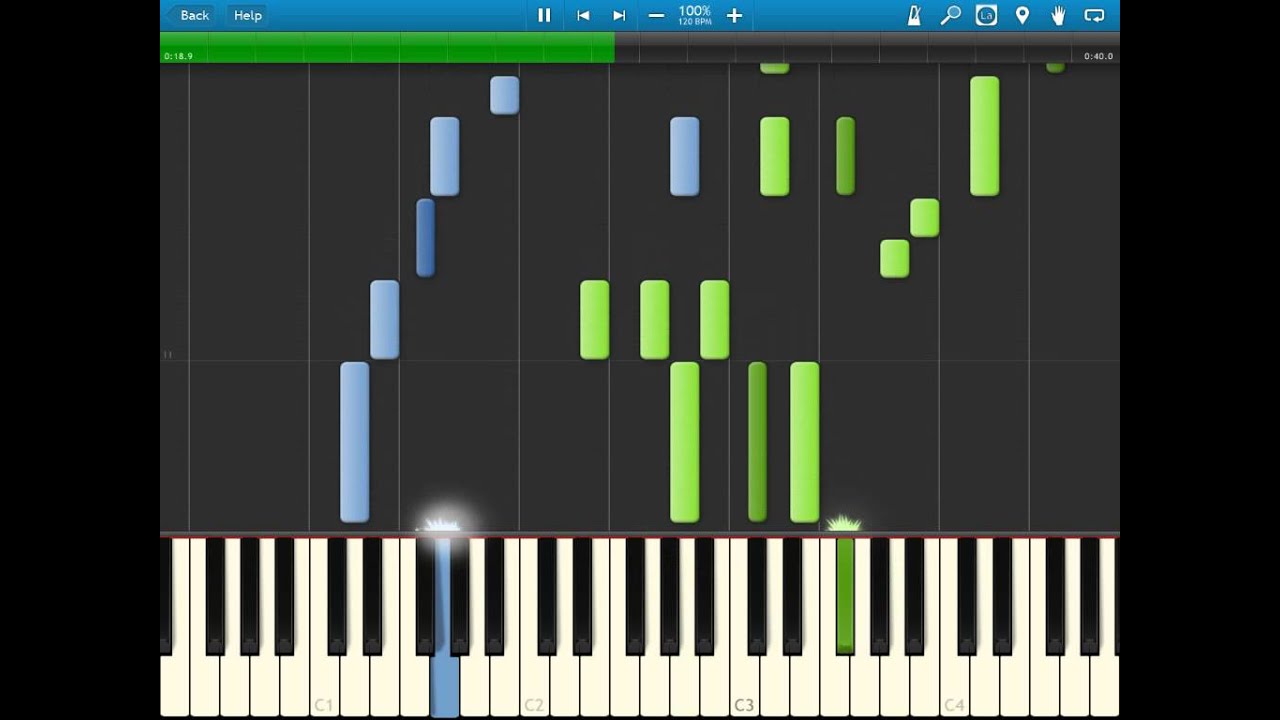 Minecraft Theme Piano Tutorial - YouTube
