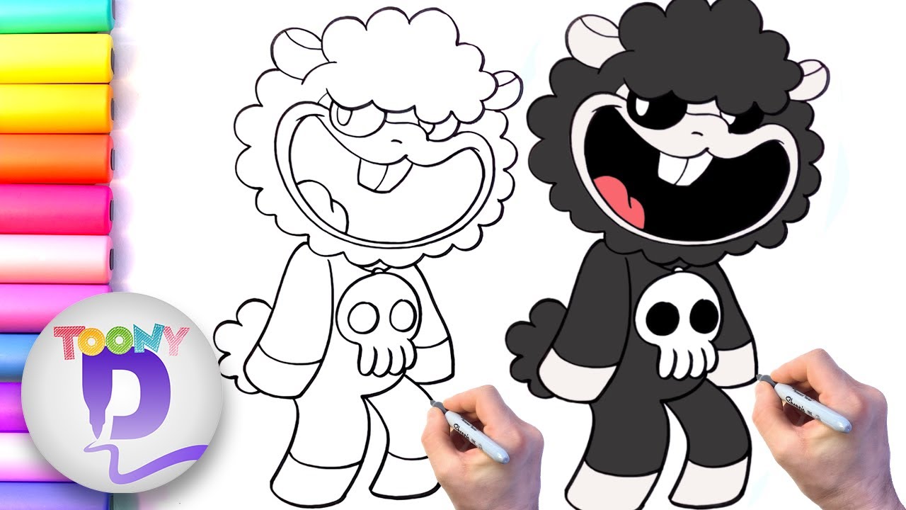 How to Draw Baba Chops | Poppy Playtime - YouTube