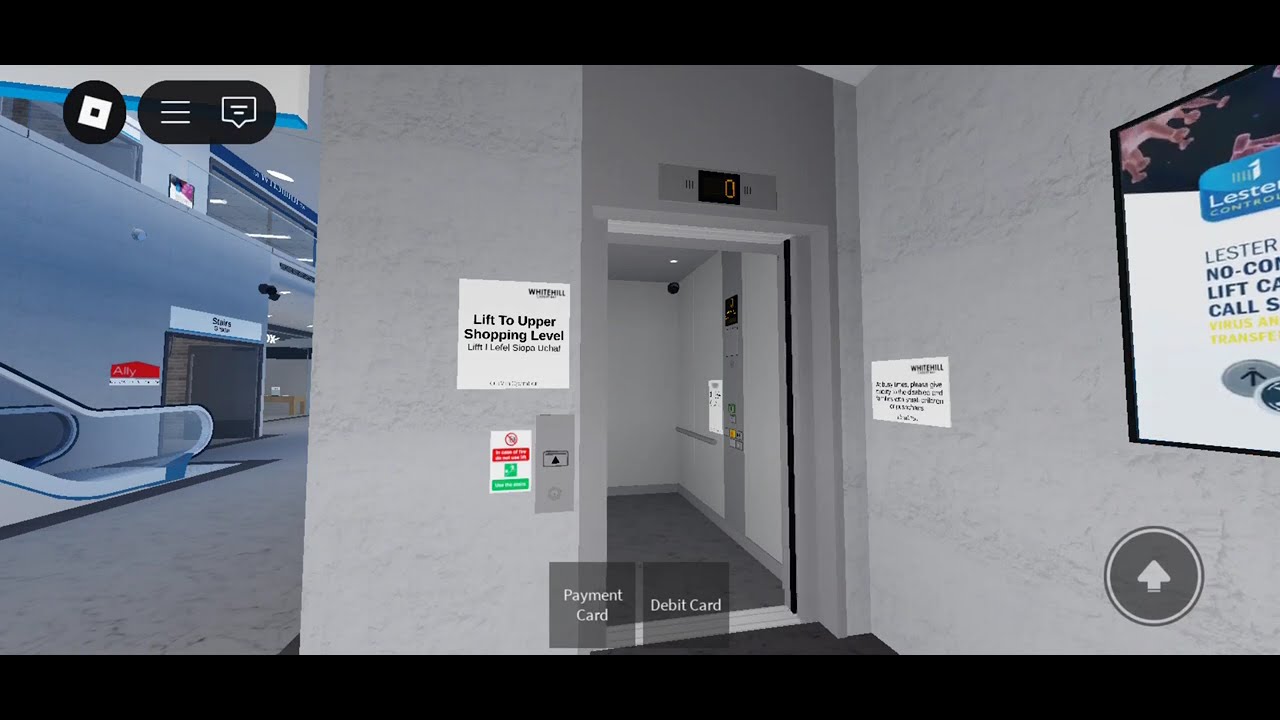 Schindler Euro lift Traction Elevator at Whitehill Cardiff Bay Shopping ...