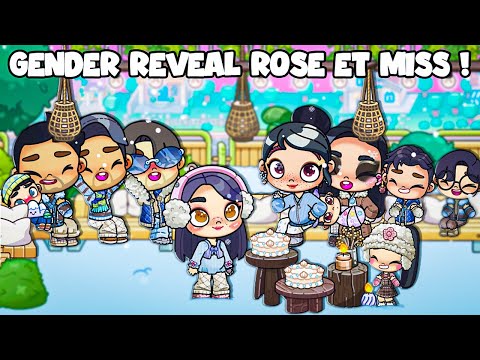 GENDER REVEAL DE MISS ET ROSE ENSEMBLE DANS AVATAR WORLD ! MISS QUEEN 👑