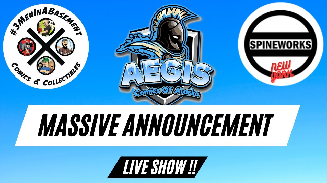 Breaking News: Aegis Comics and Spineworks Unveil Massive Announcement - YouTube