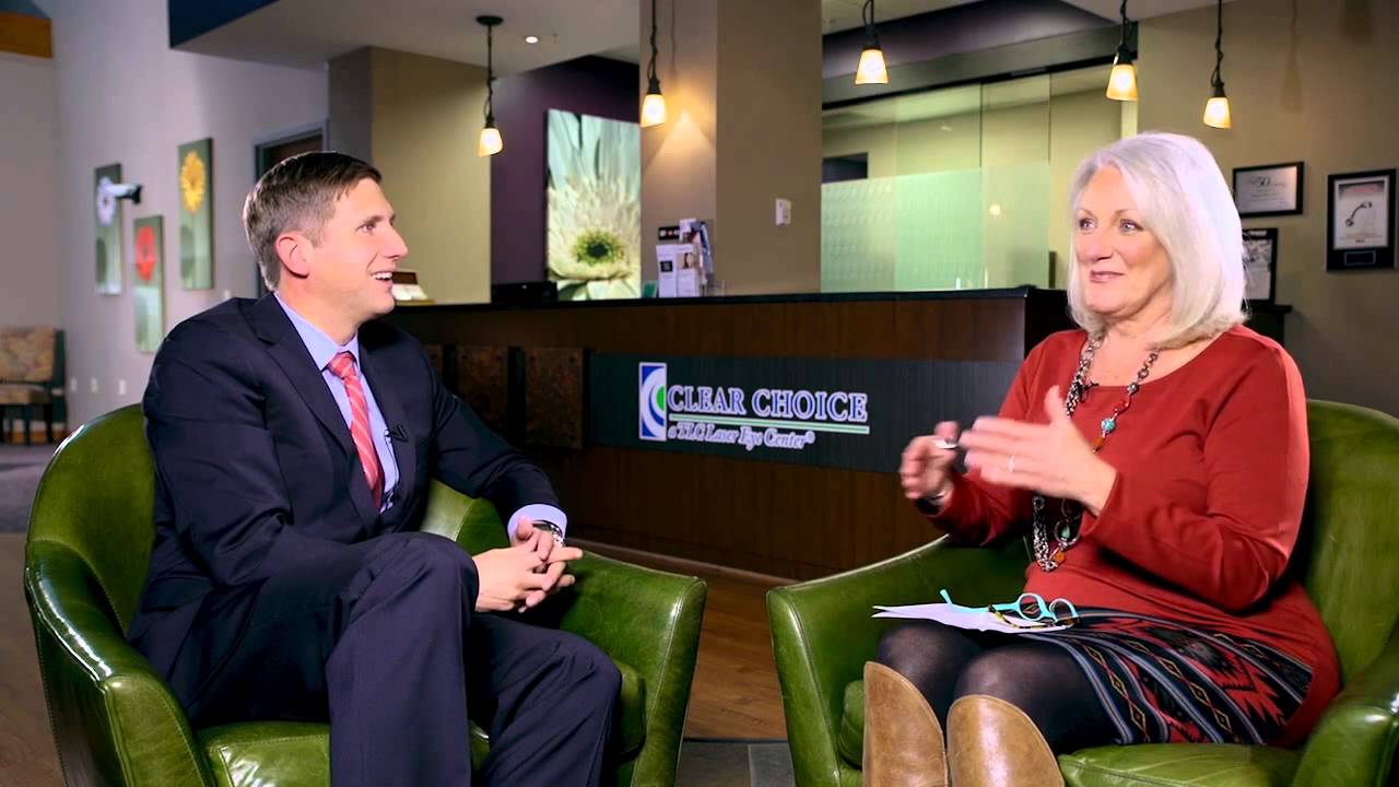 Robin Swoboda interviews Dr. William Wiley about a new vision procedure ...