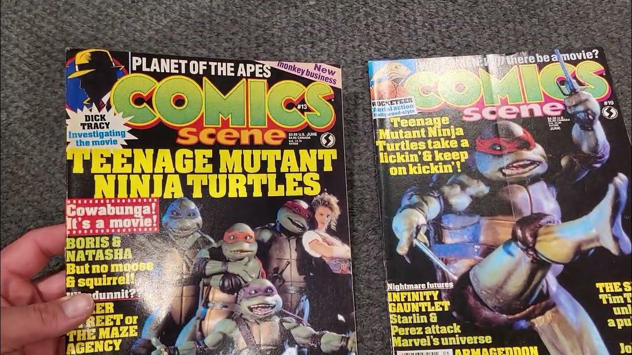 Vintage Teenage Mutant Ninja Turtles Magazines TMNT - YouTube