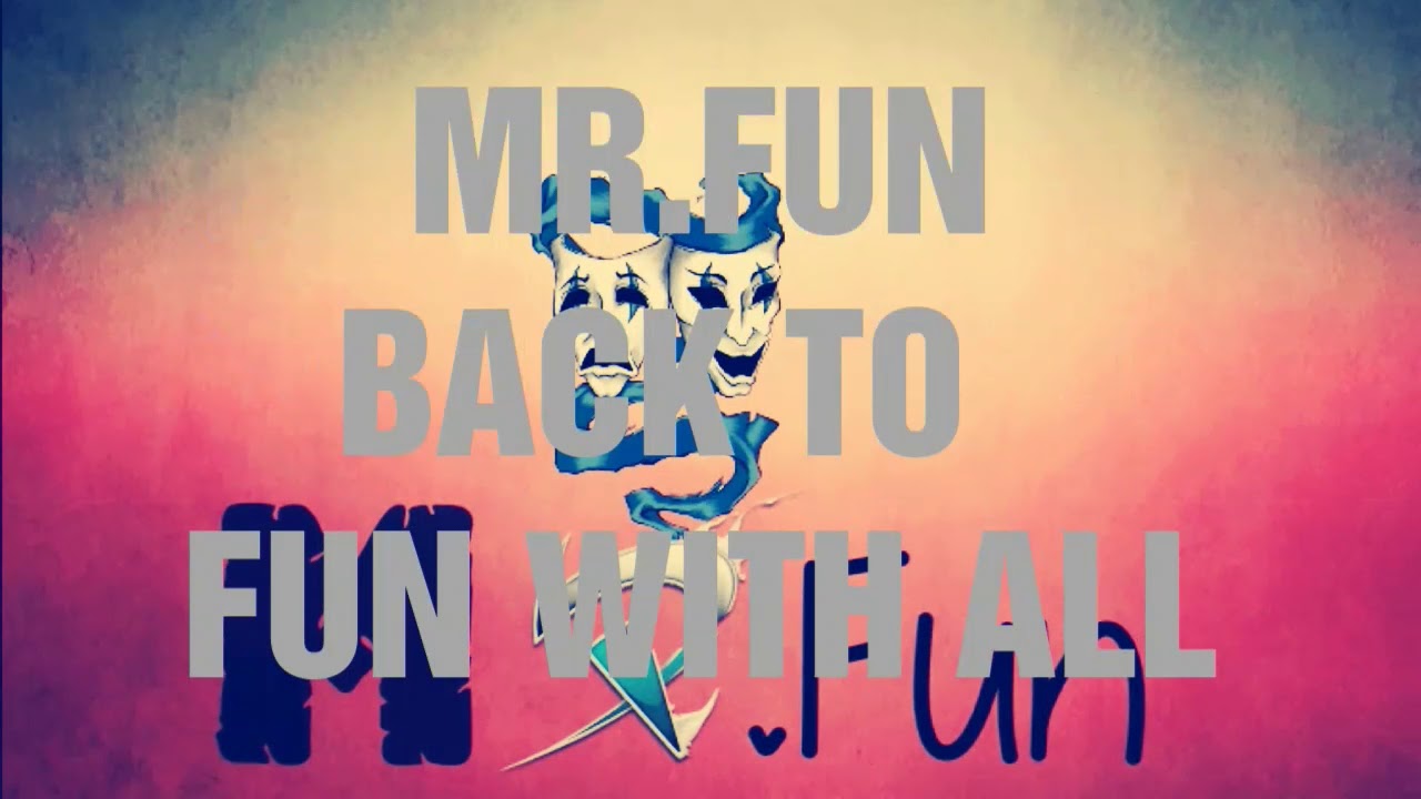 new.intro of mr.fun - YouTube