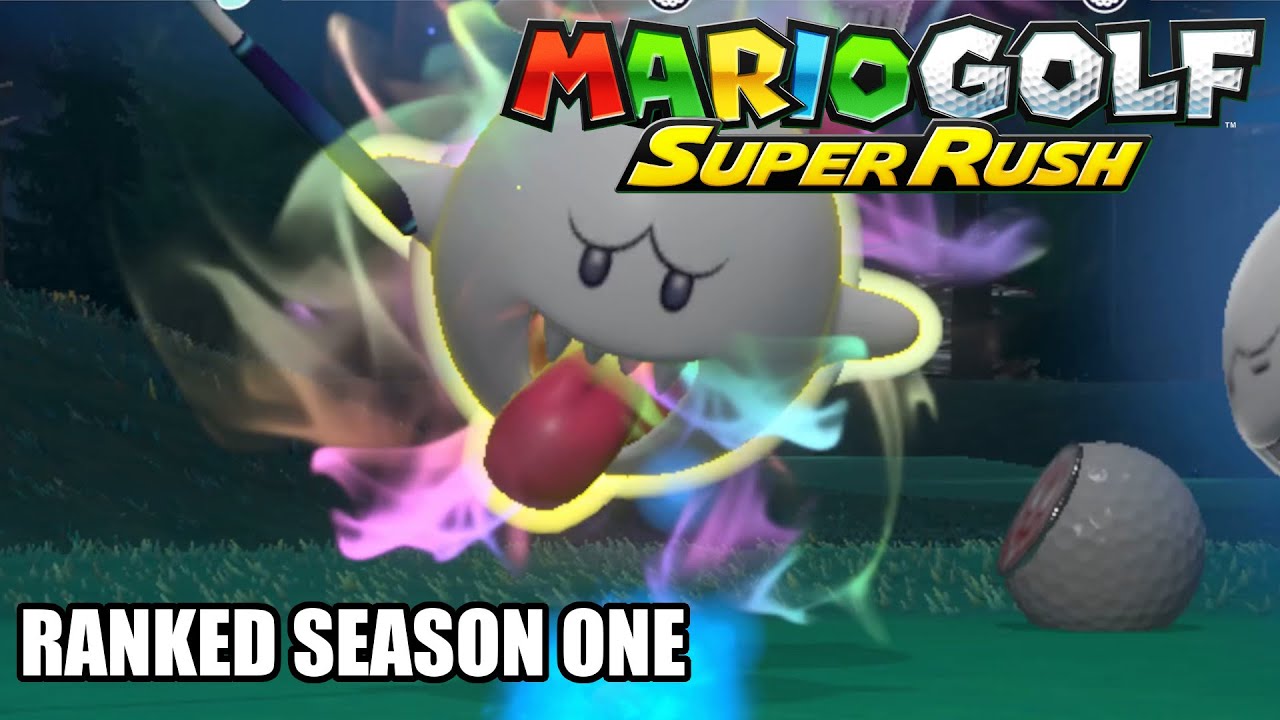 Mario Golf Super Rush - Ranked Season One Gameplay #4 (Boo) [Nintendo ...