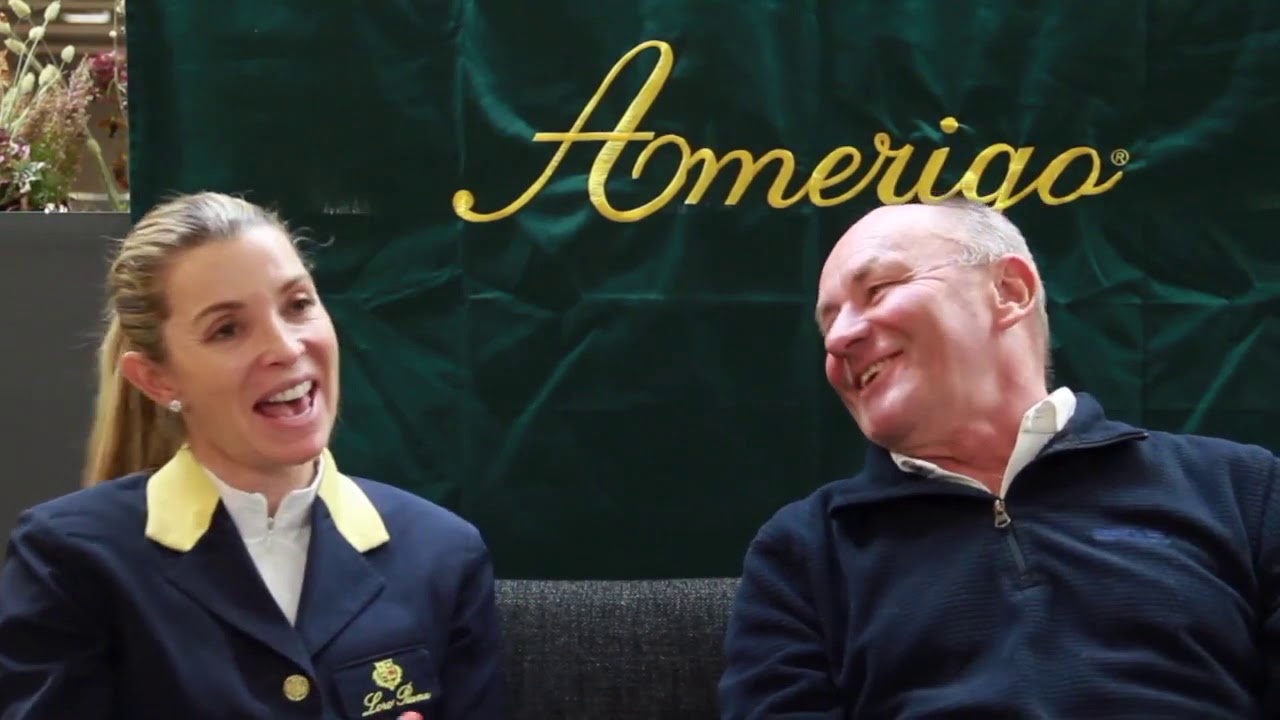 INTERVIEW TO TOP RIDER EDWINA TOPS-ALEXANDER WITH PETER MENET -- VERONA ...