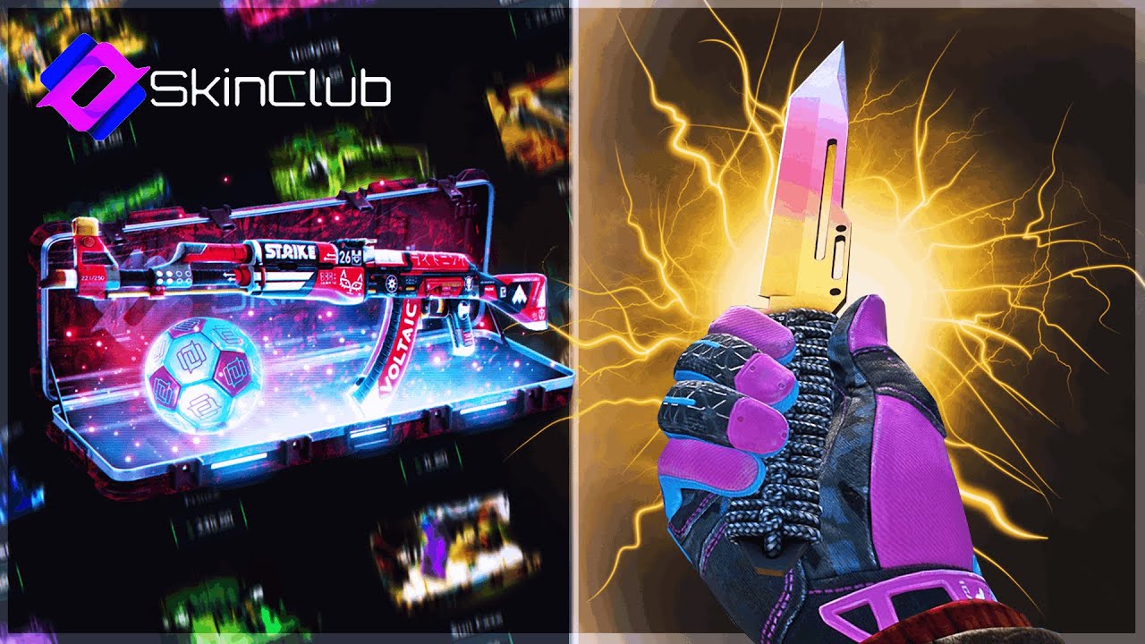 INSANE SKINCLUB LUCK – GOLDEN KNIFE PULLED!? l Skin.club promo code l ...