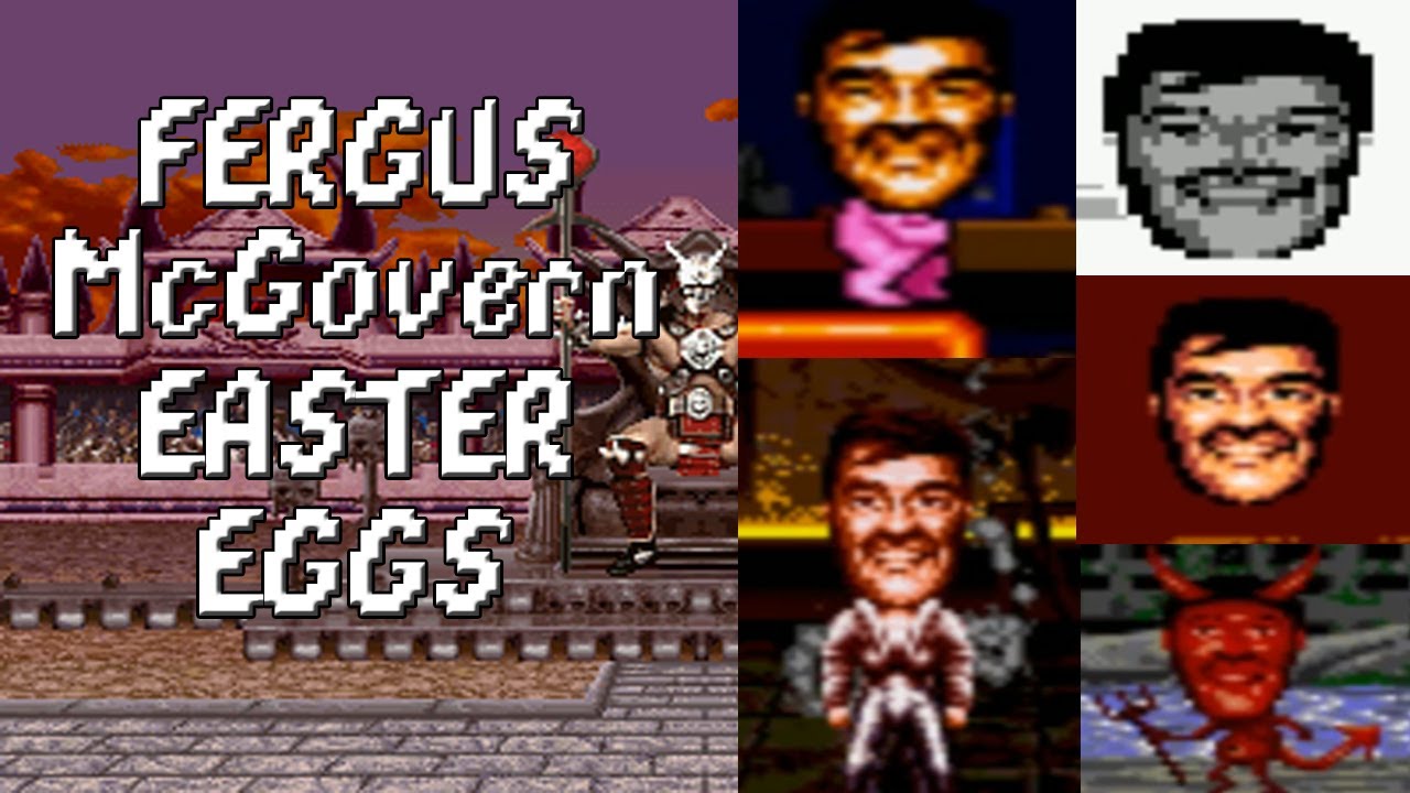 Fergus McGovern Easter Eggs in Video Games ! - YouTube