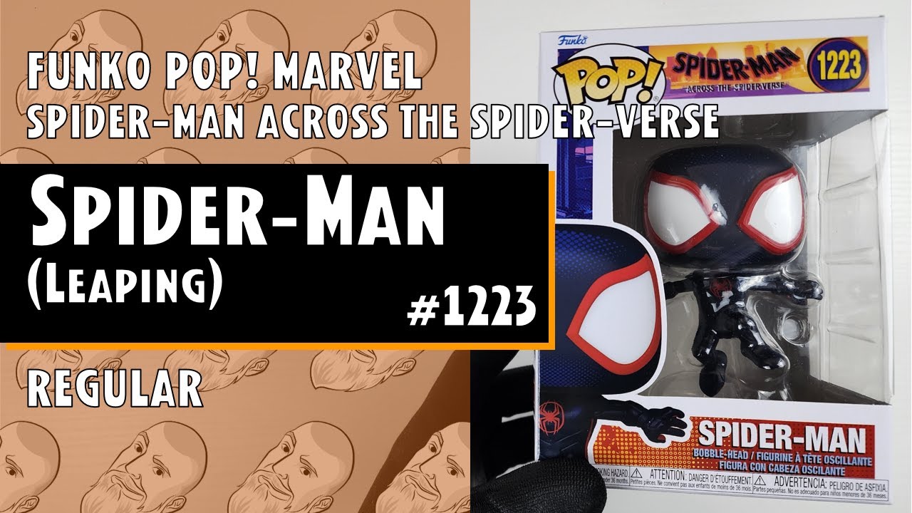 Funko Pop Spider-Man (Leaping) - 1223 - Spider-Man Across the Spider ...