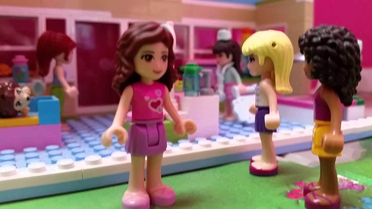 Lego friends season 1 ep1 Emma's surprise party - YouTube