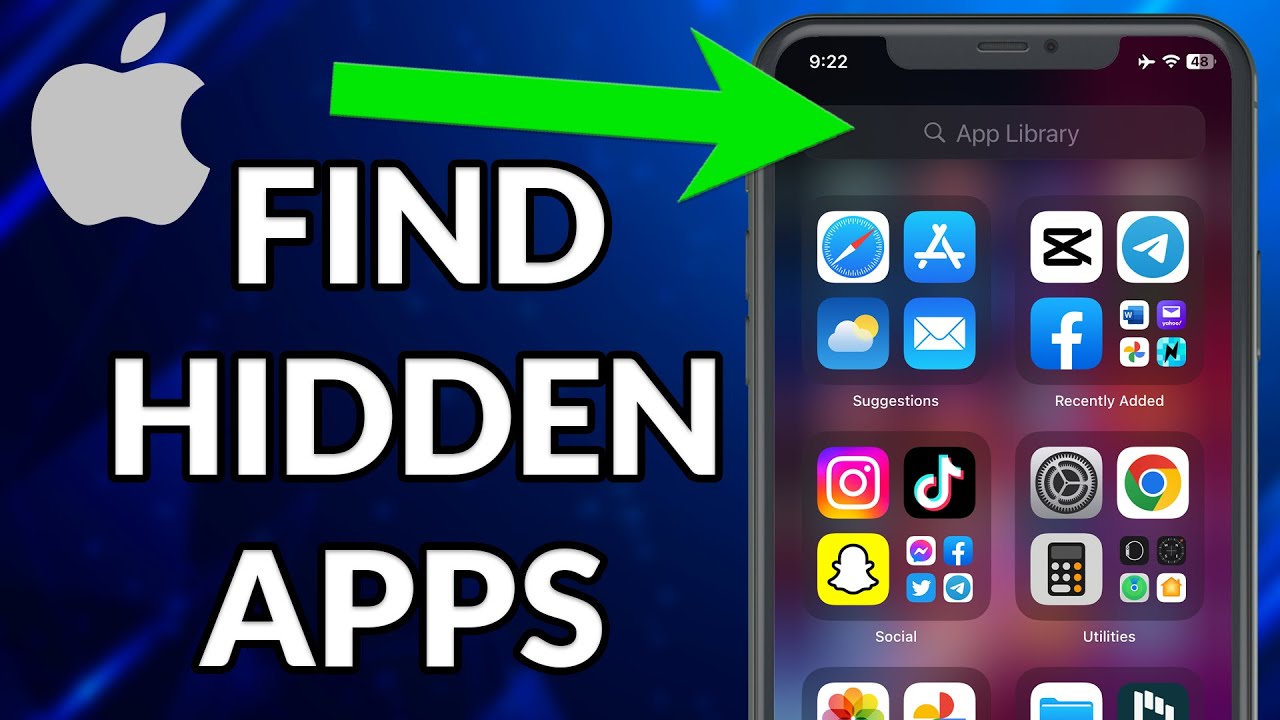 How To Find Hidden Apps On IPhone YouTube How To Find Hidden Apps On IPhone YouTube