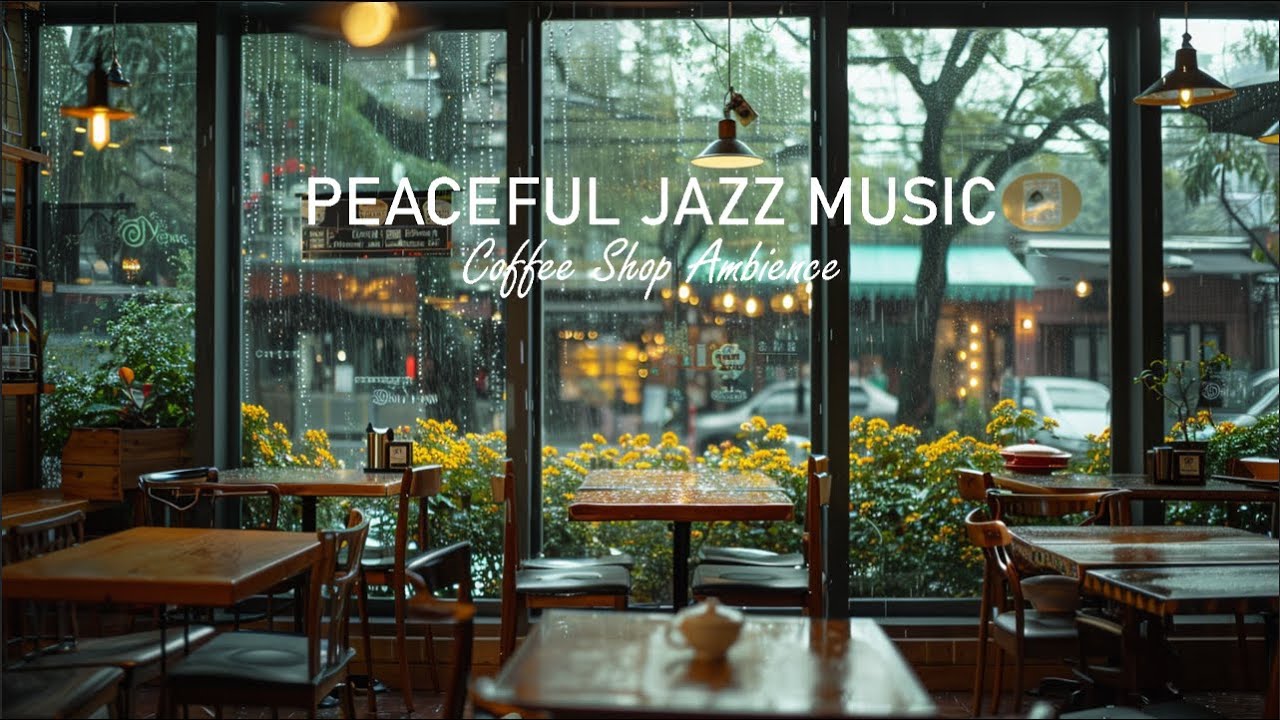 Jazz Relaxing Music & Cozy Coffee Shop Ambience ☕Jazz Instrumental ...