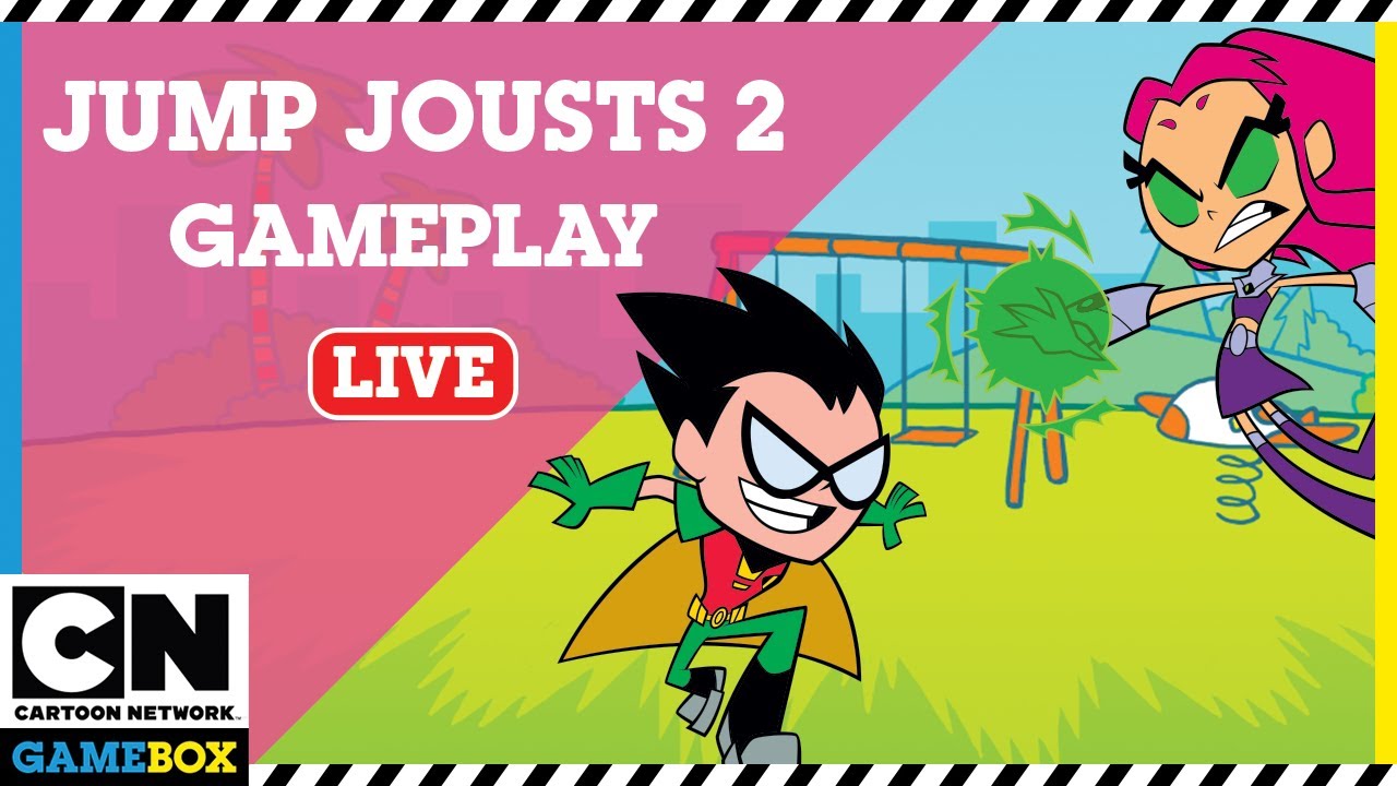 🔴 Live - Jump Jousts 2 | Action packed Teen Titans fighting game ...