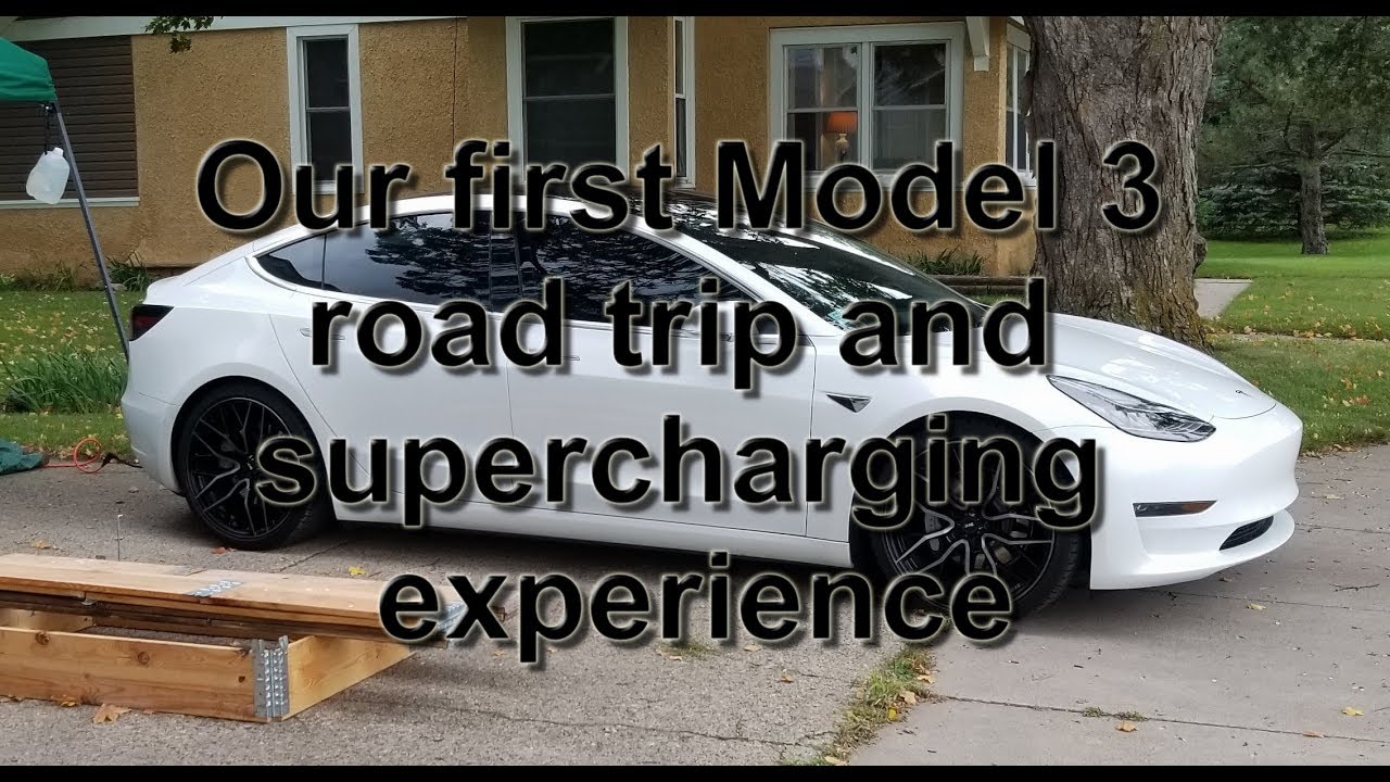 Our first Tesla Model 3 road trip! - YouTube