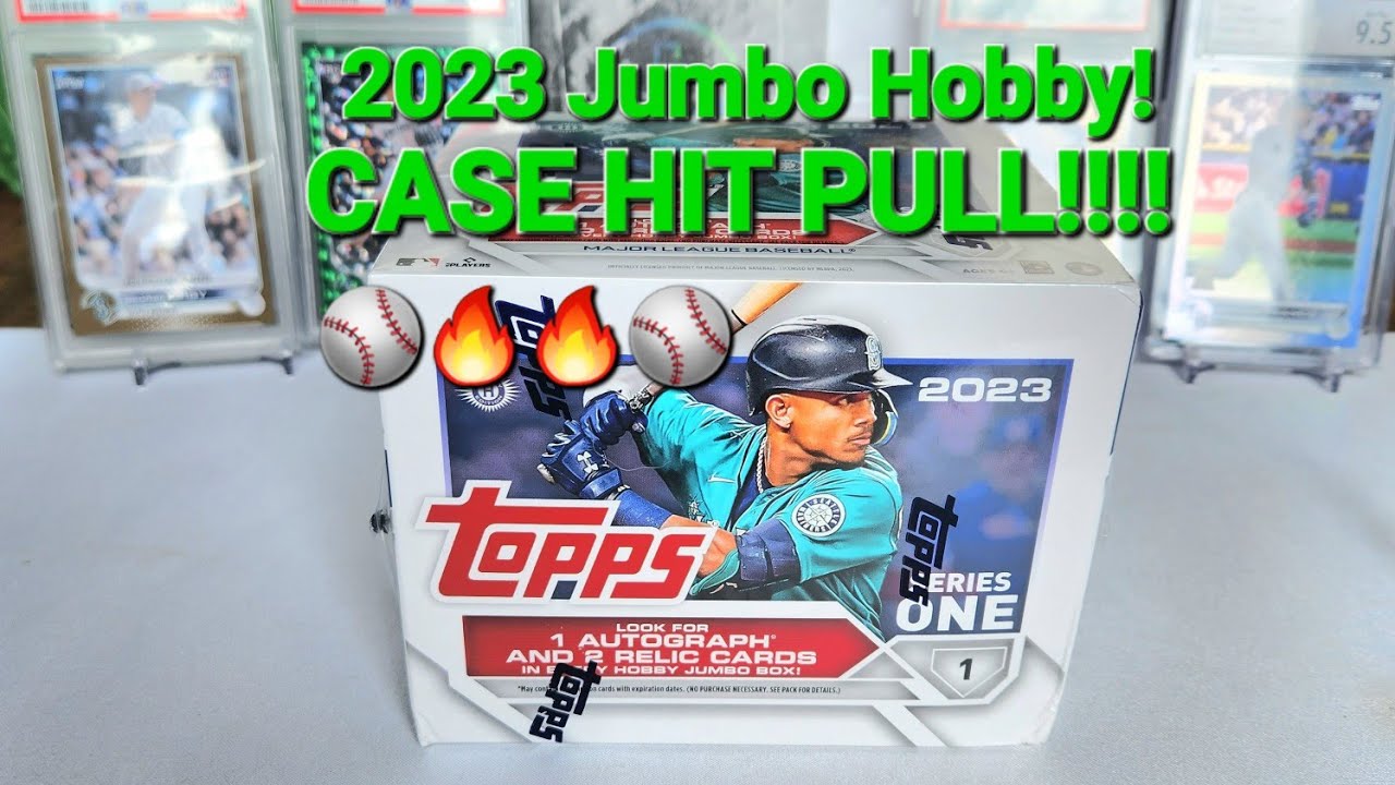 2023 series one Hobby Box! CASE HIT PULL!!!!🔥🔥⚾️ - YouTube