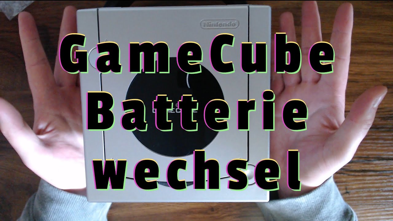 Game Cube Batterie wechsel - YouTube