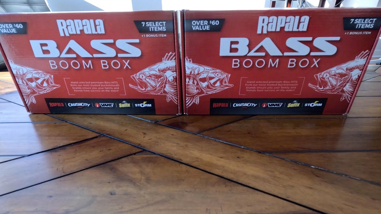 Rapala Bass Boom Box Unboxing (2 Boxes) - YouTube