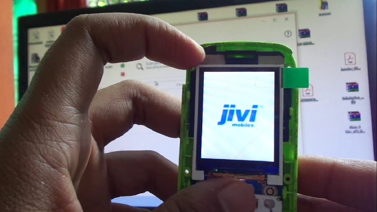 Jivi mobile 12m white display solution - YouTube