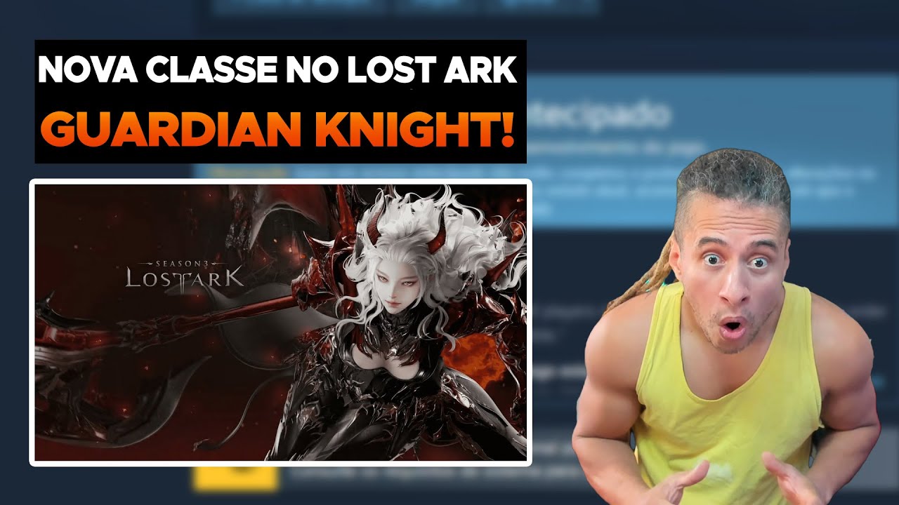 ZEUS REACT: LOST ARK - NEW CLASS GUARDIAN KNIGHT SHOWCASE! - YouTube