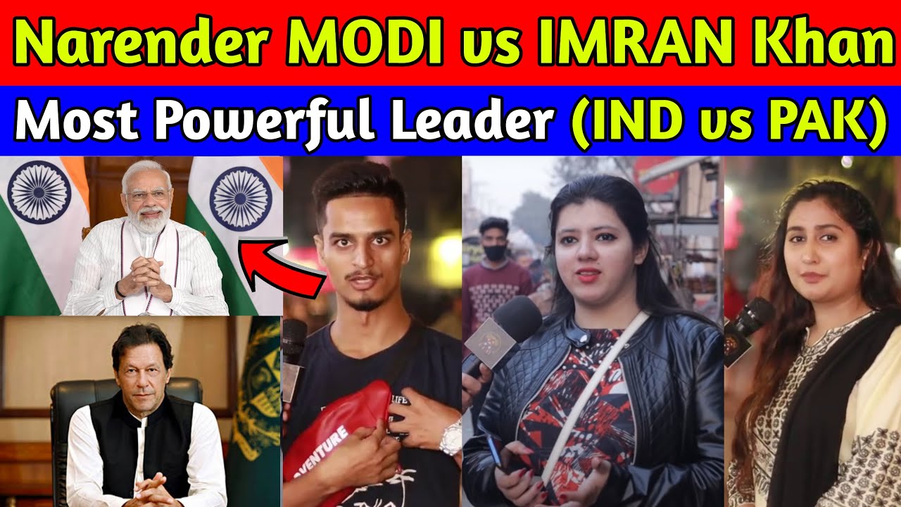 Narender MODI vs IMRAN Khan | Most POWERFUL Leader | Pakistani Reaction ...