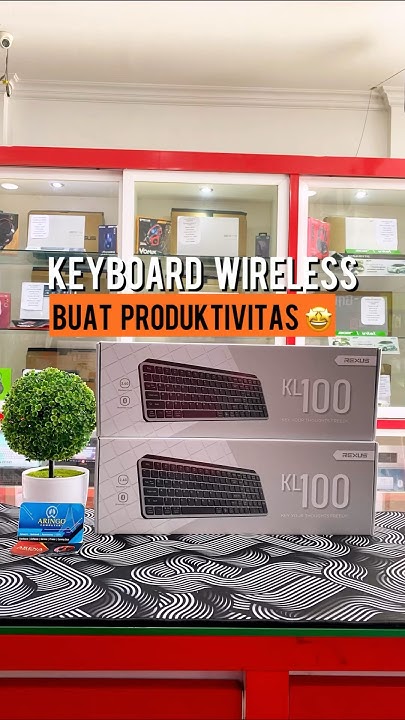 𝐑𝐞𝐱𝐮𝐬 𝐖𝐈𝐑𝐄𝐋𝐄𝐒𝐒 𝟐.𝟒𝐆 𝐁𝐋𝐔𝐄𝐓𝐎𝐎𝐓𝐇 𝐊𝐋𝟏𝟎𝟎 - YouTube