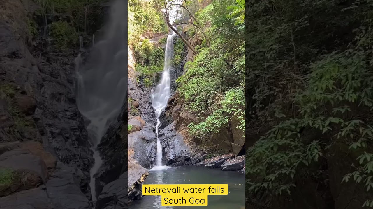 Netravali water falls in South Goa #Netravali #SouthGoa #Goa - YouTube