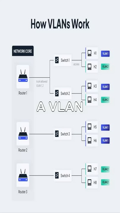 How VLANs Work - YouTube