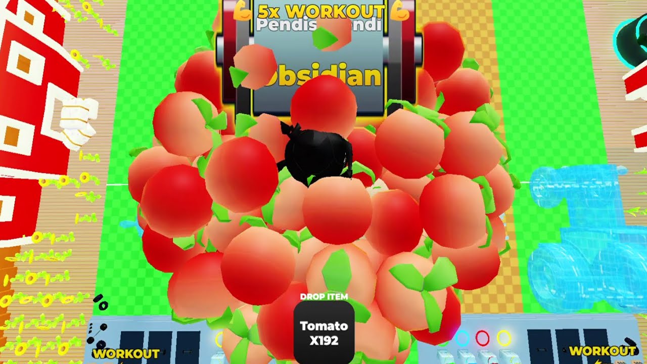 52 Million Strength at Farm Only on Strongman Simulator Roblox - YouTube