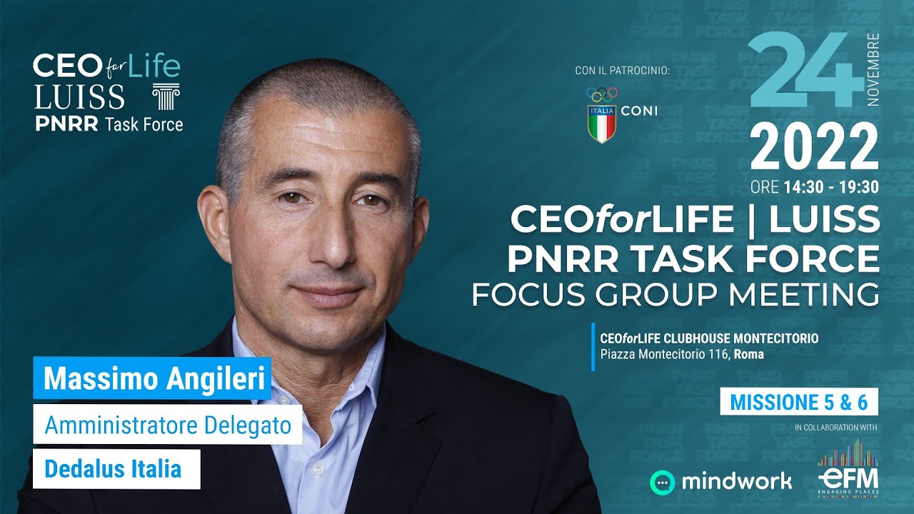 Massimo Angileri, Amministratore Delegato Dedalus Italia - Focus Group ...