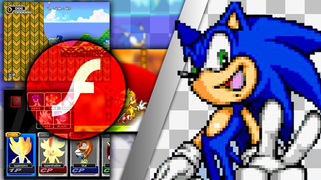 Nostalgic Sonic Flash Games - YouTube