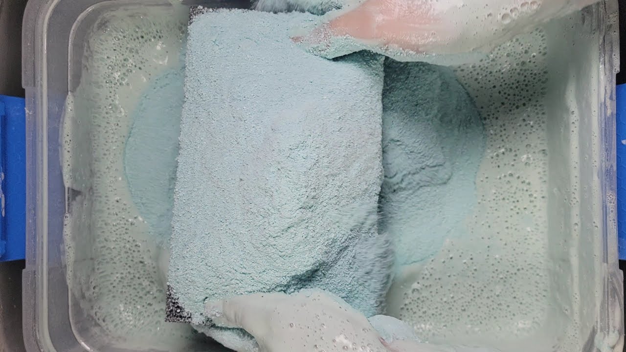 Recycled Paste Bucket with Recycled Powder added! - YouTube