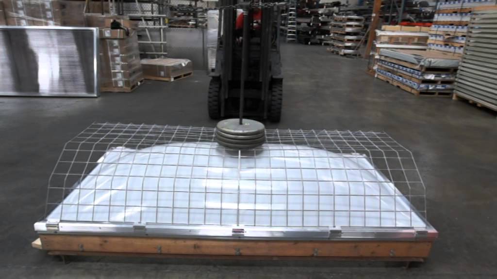 Gladiator Safety Cage Passes 200 lbs Load Test Center - YouTube