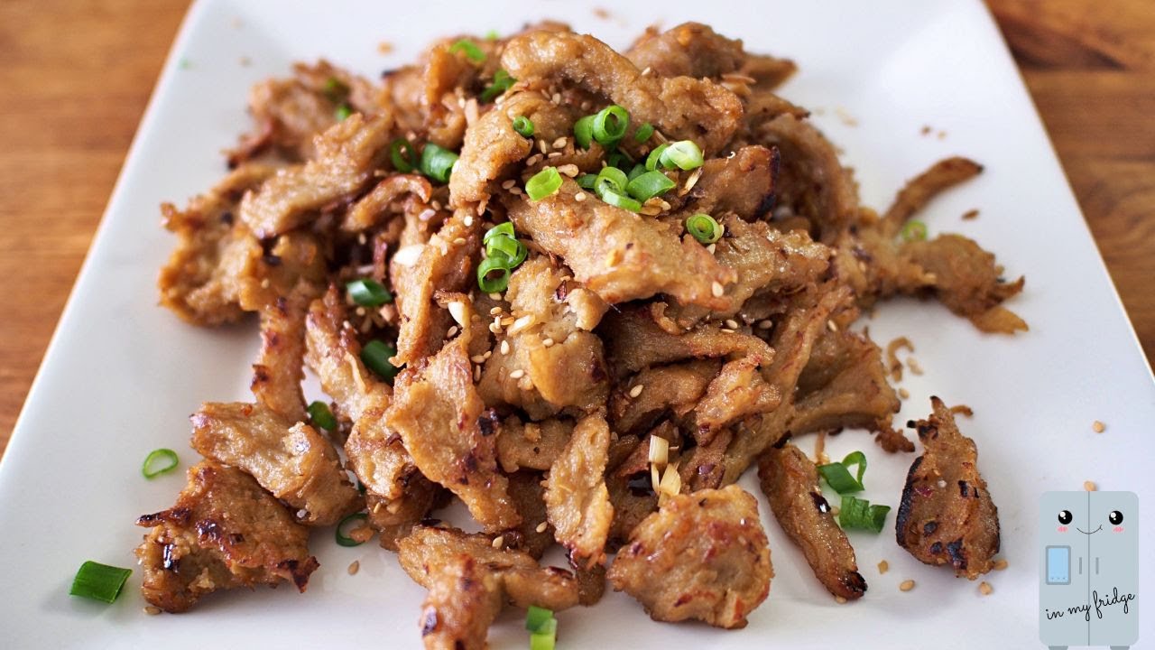 Chili Lemongrass Seitan - Vegan Stir-Fry Recipe With a Kick! - YouTube