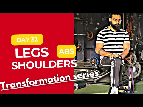 Effective workout for leg and shoulder Day 32 |Natural Transformation ...