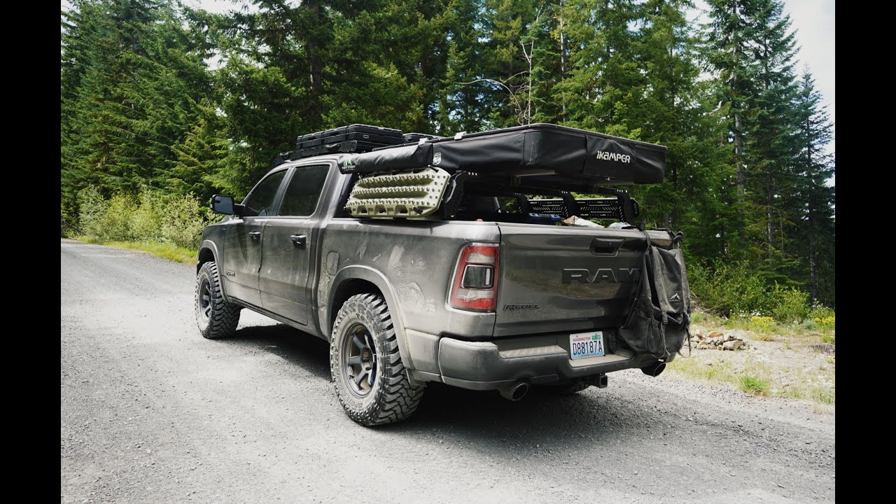 Ram Rebel Overlanding / Near Mt. Rainer, WA - YouTube