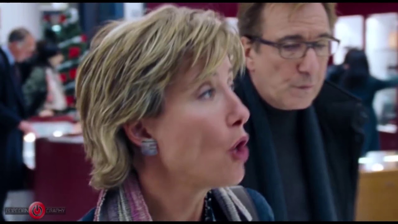 Love Actually The Necklace Scene Alan Rickman & Rowan Atkinson 7 - YouTube