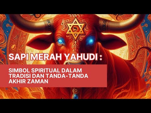 Sapi Merah Yahudi : Simbol Spiritual dalam Tradisi dan Tanda-Tanda ...